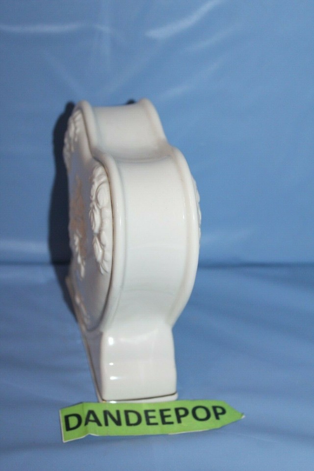 Lenox Heart Roses Home Mantle Shelf Clock | eBay