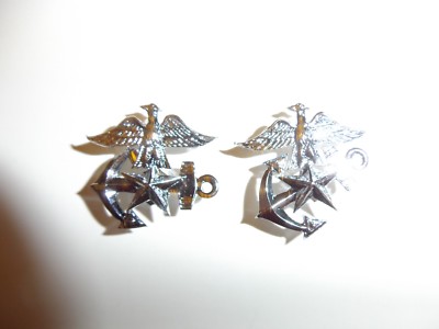 e1350p Vietnam ROK Republic of Korea Marine Corps Em-NCO collar emblems ...