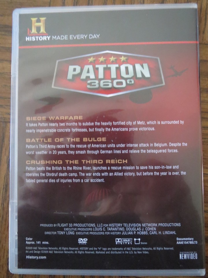 Patton 360 - The Complete Season One - One Disc (DVD-2009) 733961154788 ...