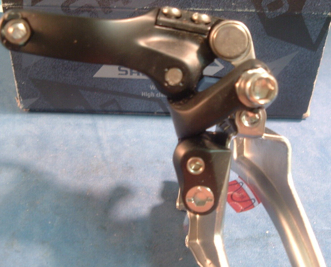 Shimano Deore LX M571 Bk/Sil 31.8MM MTB Front Derailleur NEW/NOS TP/BS ...