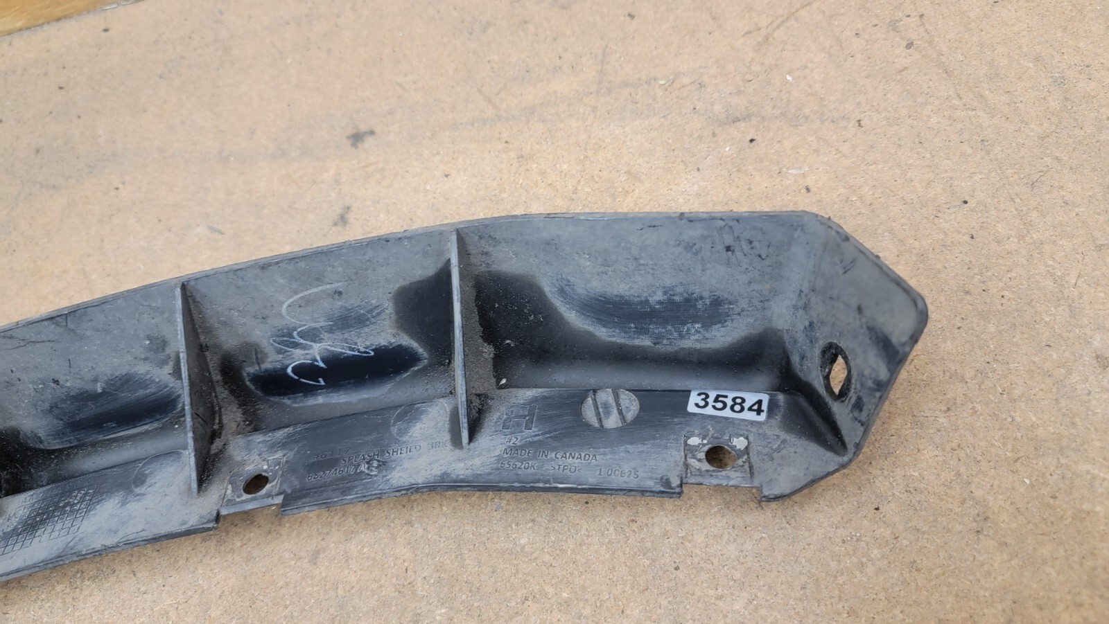 2019 - 2022 Dodge RAM 1500 Left LH Splash Shield Bracket Front Bumper ...