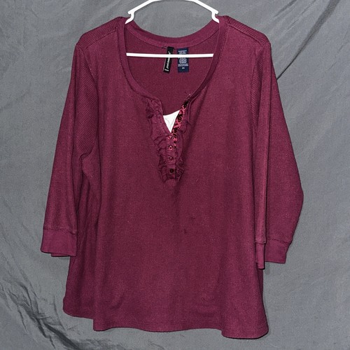 Jason Maxwell Plus Size Ladies Blouse 2XL 3/4 Sleeve | eBay