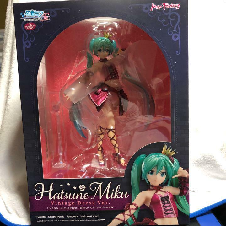Hatsune Miku Vintage Dress Figure Hatsune Miku Project DIVA F 2nd Max ...