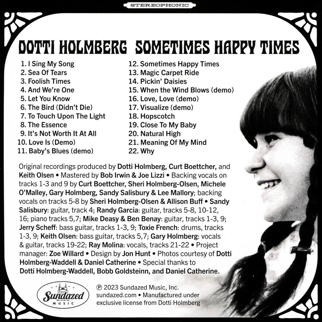 DOTTI HOLMBERG - SOME TIMES HAPPY TIMES NEW CD 90771563828| eBay
