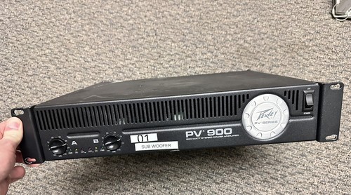 Peavey PV Series PV 900 Stereo Power Amplifier 180watts/channel @ 8ohms ...