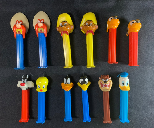 (MJS 5) Set of 12 Saturday Morning Cartoons Pez Dispensers Footed | eBay