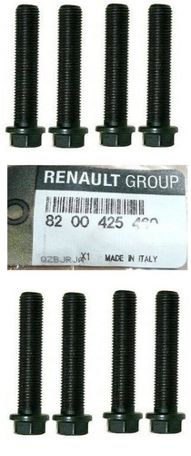 8x ORIGINAL LES VIS DE BIELLES 8200425460 POUR RENAULT 1.5 1.9 2.0 DCI ...