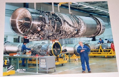 Photographie Presse SNECMA grand format : Moteur Avion : M53-P2 | eBay