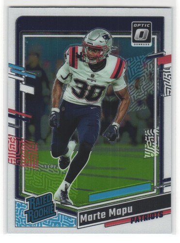 2023 Panini Donruss Optic 275 Marte Mapu New England Patriots Base ...