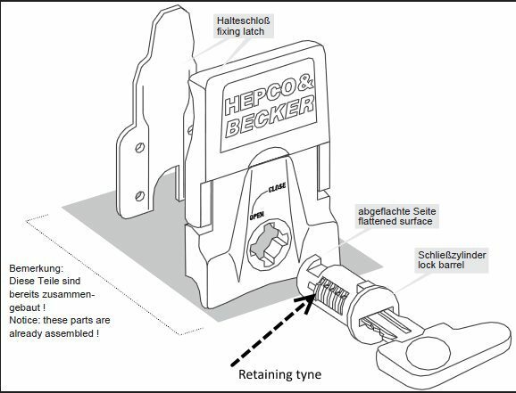 Hepco&Becker Single Replacement key | eBay