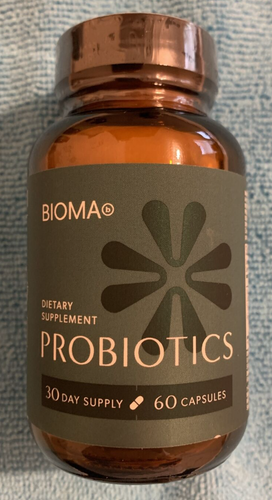Bioma Probiotic Dietary Supplements 60 Caps Sealed Bottle Gut Health ...
