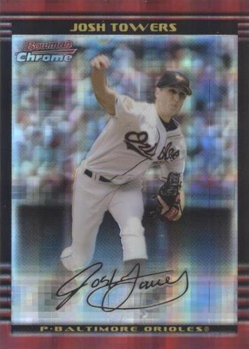 2002 Bowman Chrome - Josh Towers #78 X-Fractor /250 for sale online | eBay