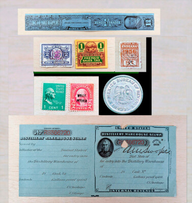 1878 Revenue stamp 1935 Tax token 1926 Tobacco tax stamp + more Free ...