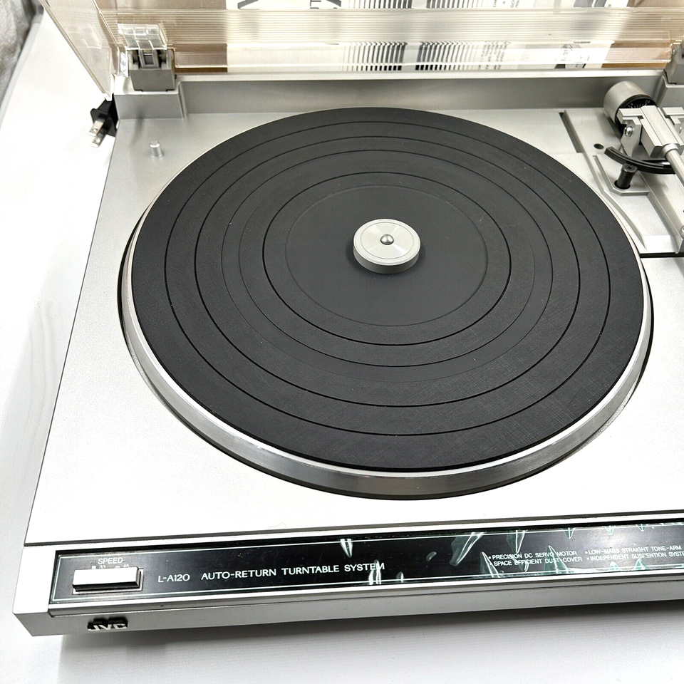 VINTAGE JVC MODEL L-A120 TURNTABLE System Auto Return With Box Untested ...