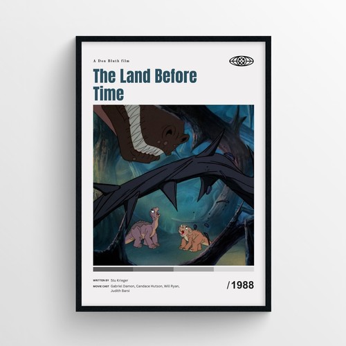 The Land Before Time Movie Poster Print, Wall Art - Unframed | eBay