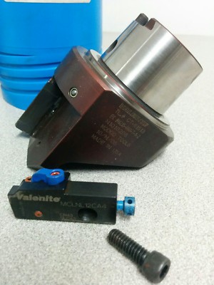 Valenite Modco CT61513 angle tool holder M215-060-T-1-2 w/ 12CA4 cutter ...