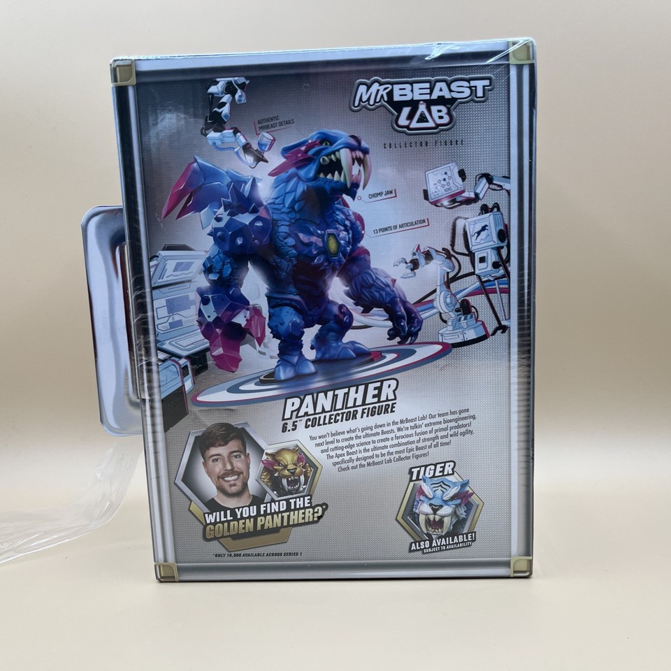 Mr Beast Lab Panther 6.5" Collector Figure New - B0808106 | eBay