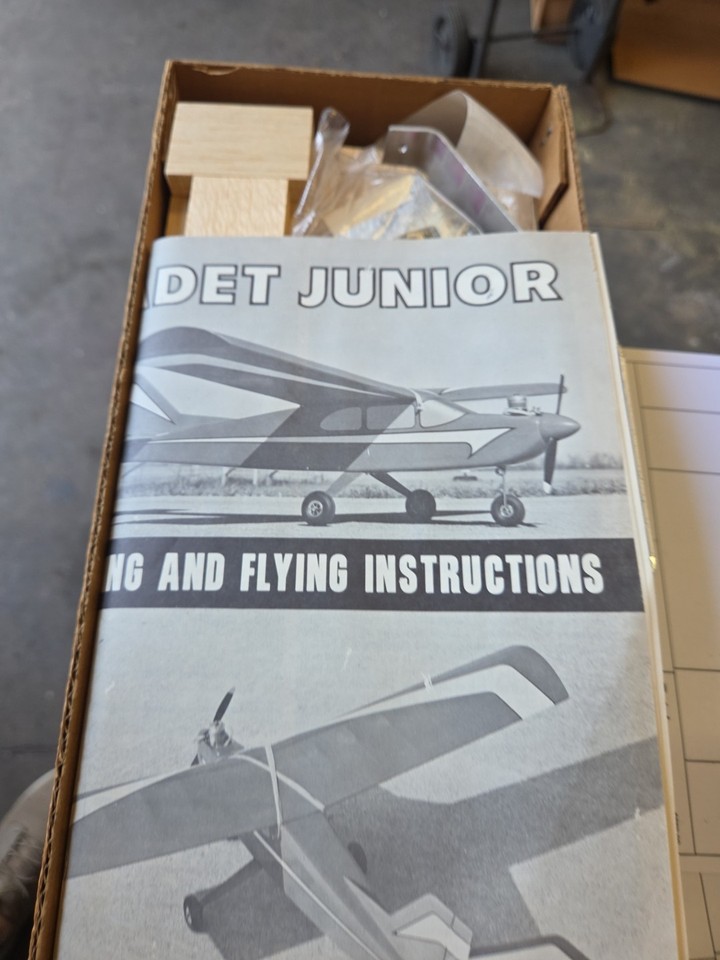 Sig Kadet Junior Rc Airplane Kit Nib Nice | eBay