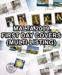2009 MALTA Complete First Day Covers FDC {Multi-Listing} | eBay