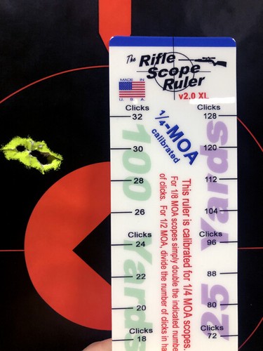 Rifle Scope Ruler Scope Click Calculator (choose which ruler you want ...