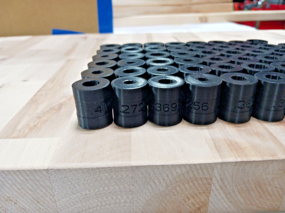 58 pcs Hornady Powder Bushings - Pacific, Ponsness Warren RCBS Spolar ...