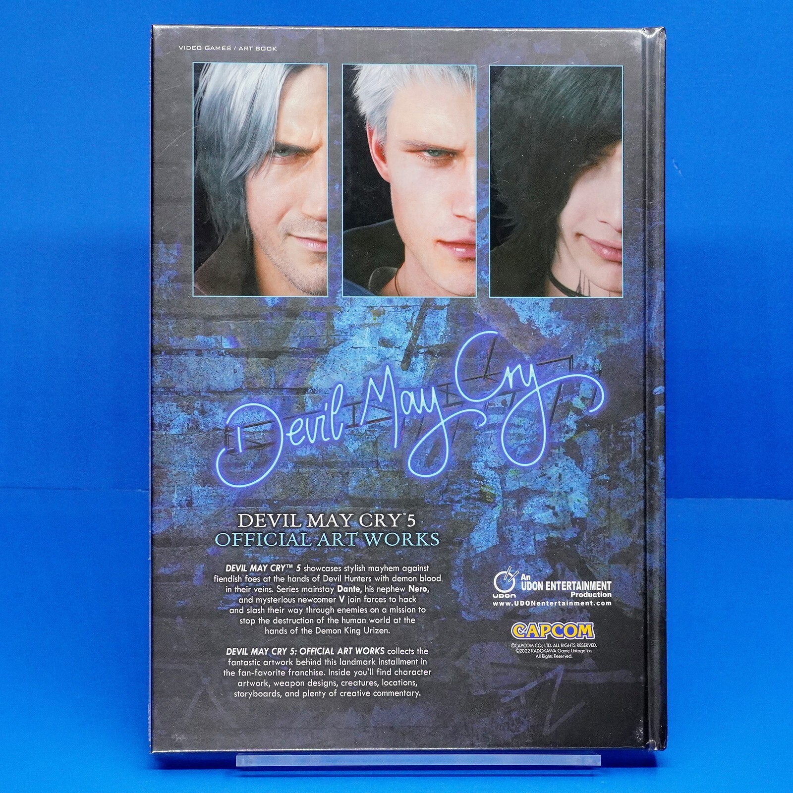 Devil May Cry 5 Official Art Works Book Exclusive ENGLISH HARDCOVER ...