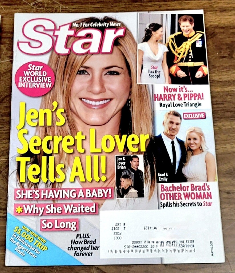 Jennifer Aniston 3 Vintage Star Magazines 2007-2011 Excellent Condition ...