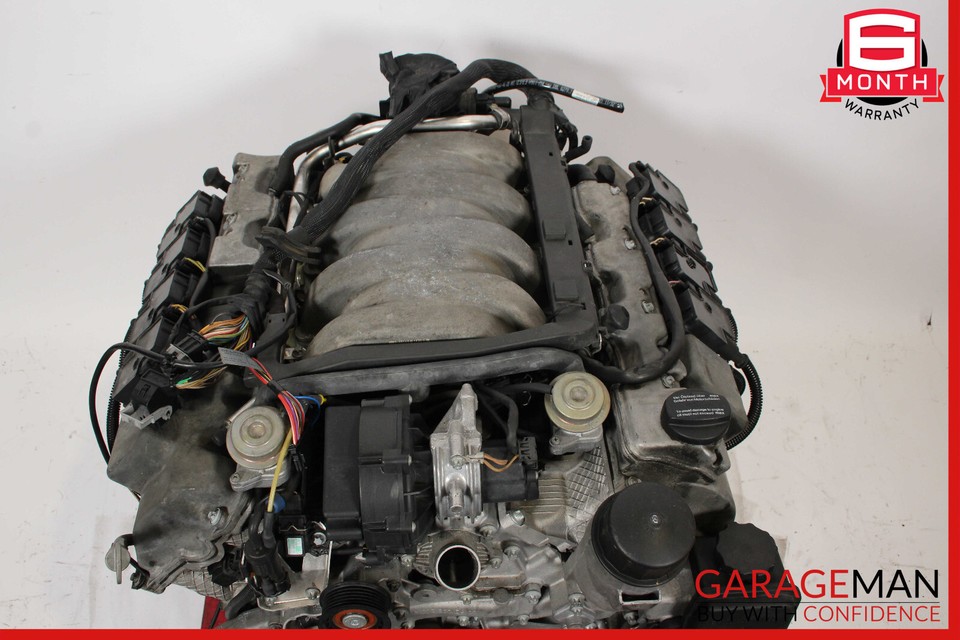 Mercedes W208 CLK430 S430 4.3L V8 M113 Complete Engine Motor Block ...