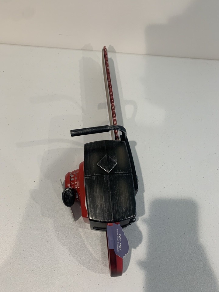 Gemmy Halloween Horror Slasher Chainsaw Moving Animated Sound Prop 22 ...