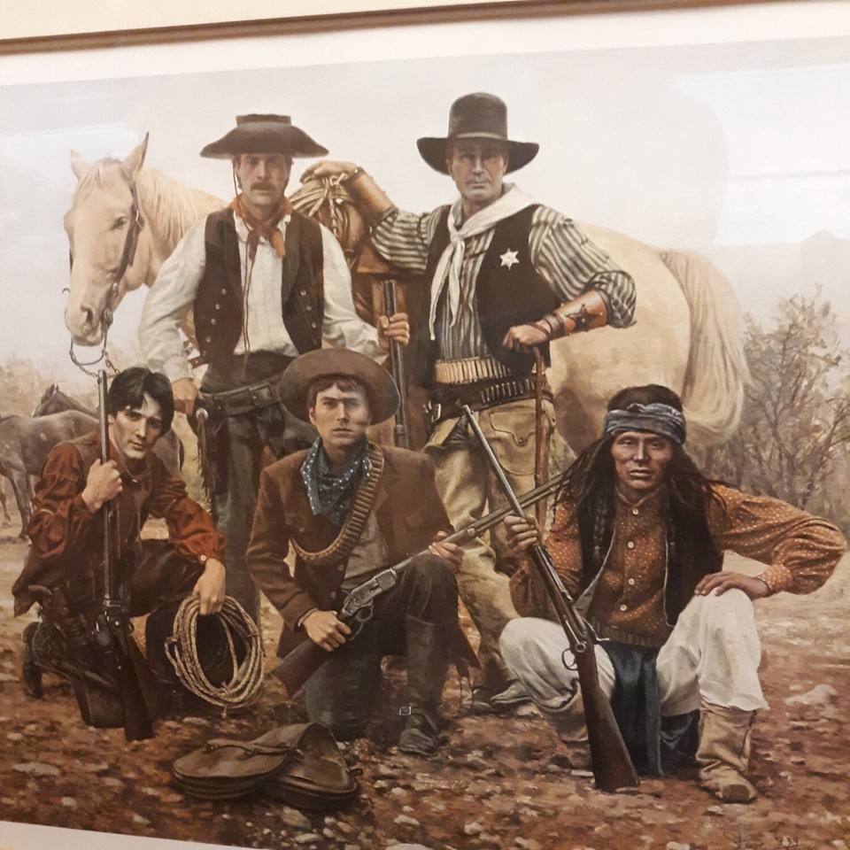 Don Stivers Portrait of a Posse Print, Ltd. Edition, signed and ...