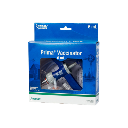 Prima 6mL Adjustable Vaccinator Syringe with Hose | eBay