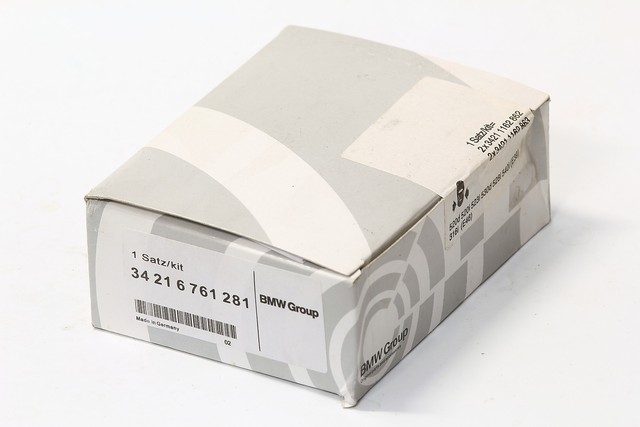 Genuine OEM BMW 5 E39 Sedan Wagon Rear Brake Pads Pad Set 34216761281 ...