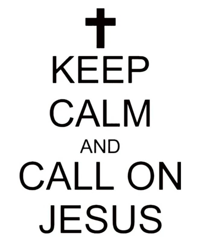 Keep Calm Jesus Is Coming Soon