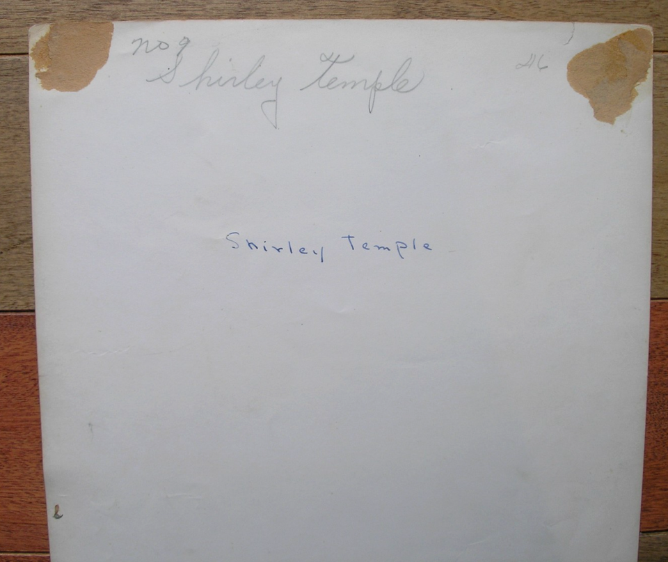 SHIRLEY TEMPLE Signed Autographed 8x10 B&W Photo in Beautiful Condition ...