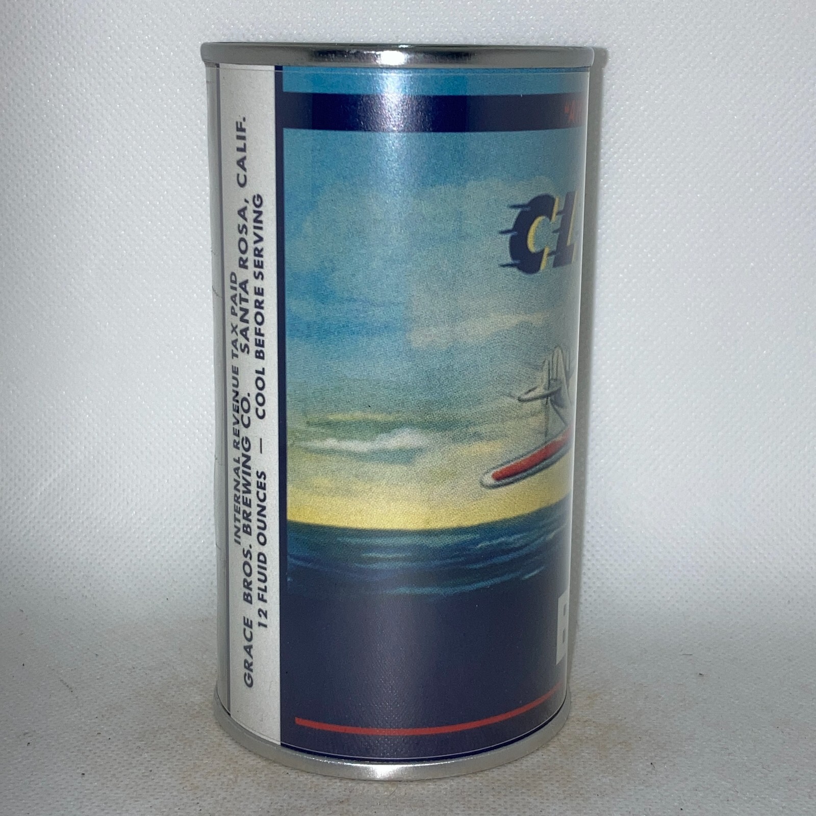 Clipper Pale REPLICA / NOVELTY beer can, paper label | eBay