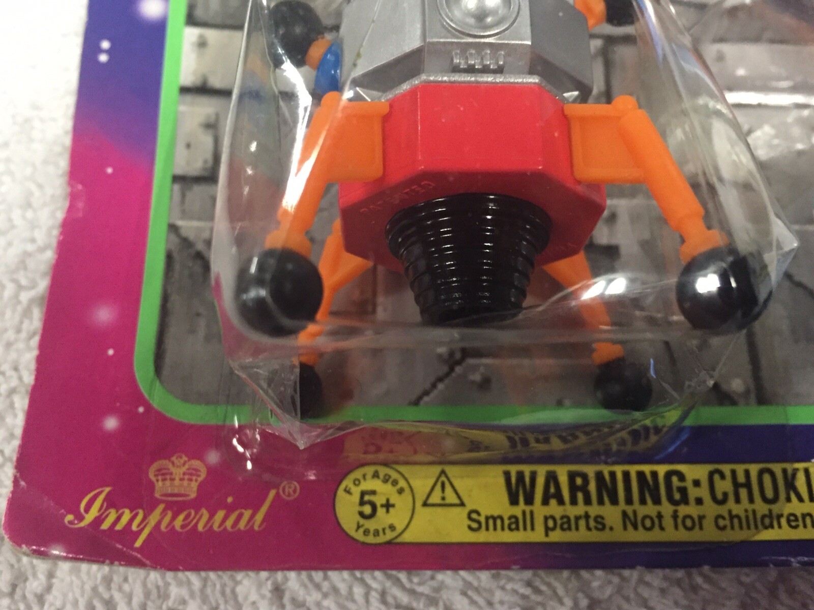 Vintage Dr. Clinger's Space Satellite NEW SEALED Wall Clingers Imperial ...