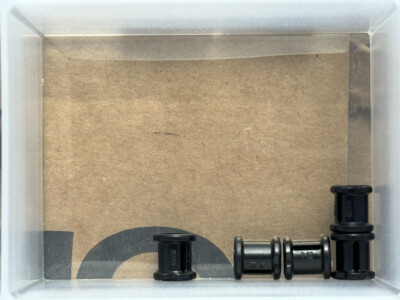 LEGO Parts - Black Technic Bush - No 3713 - QTY 5 | eBay