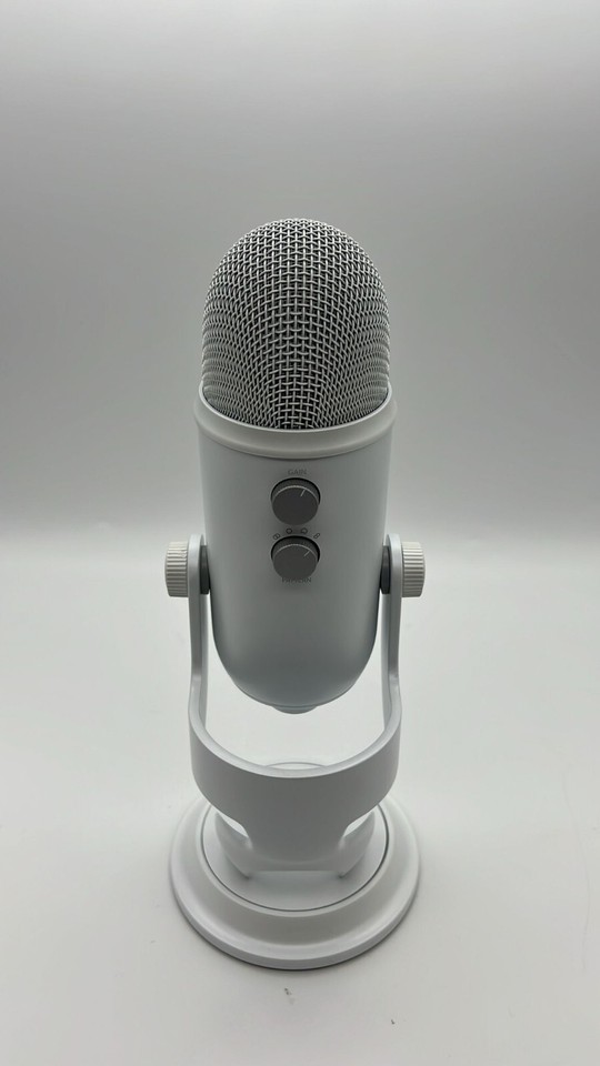 Logitech for Creators Blue Yeti USB Mic - Silver, Mic Only, Blue VO!CE ...