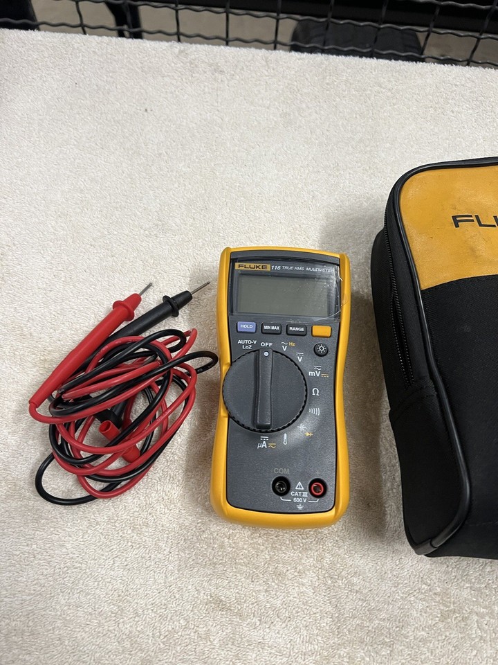 Fluke 115 600VAC Field True RMS Digital Multimeter 959693241828 | eBay