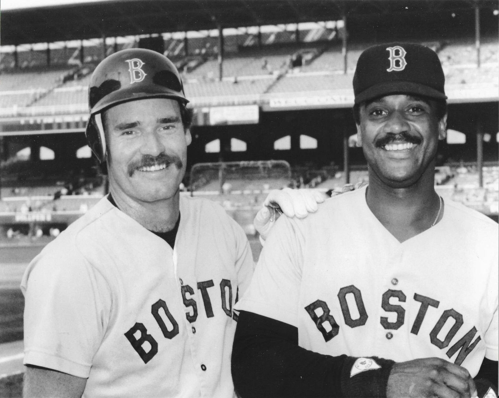 Wade Boggs Jim Rice Photo Boston Red Sox 10x8 Baseball Photo 2 Hall of ...