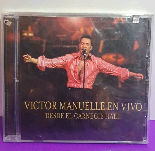 Victor Manuelle En Vivo Desde El Carnegie Hall CD 2005 Sony NEW SEALED ...
