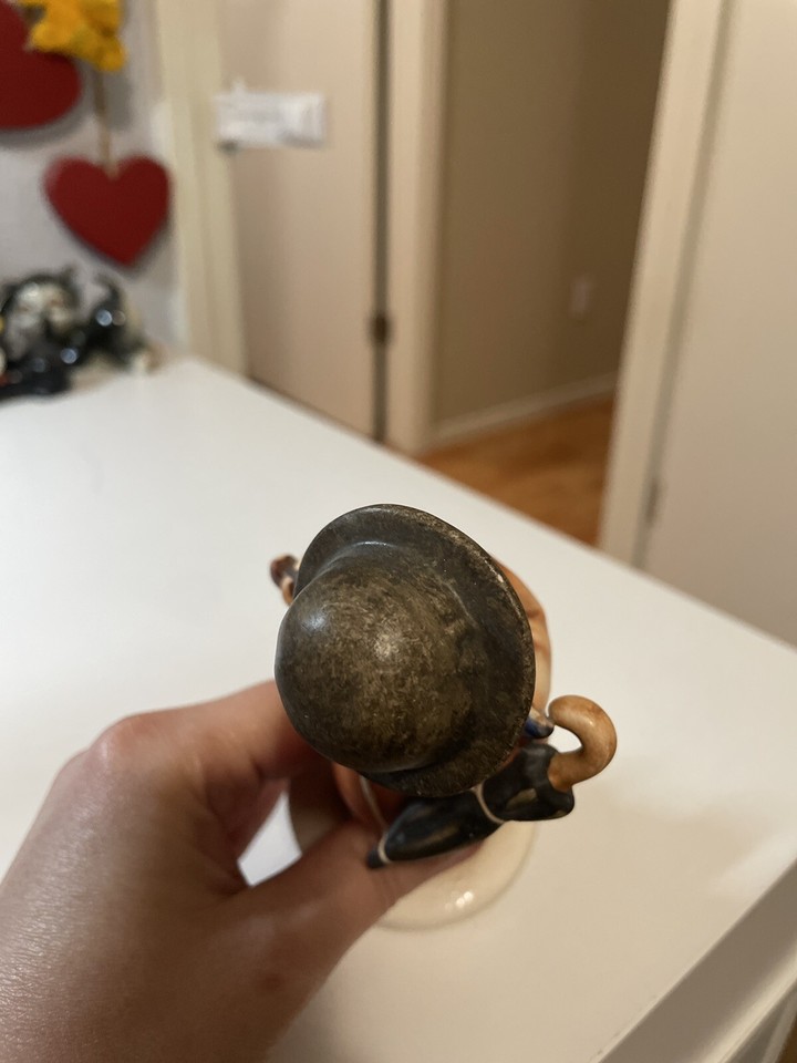 Goebel Hummel Little Fiddler 4 TMK-2 Incised Crown Full Bee Boy Playing ...