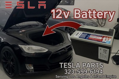 2012 2015 Tesla Model S New Oem 2025Date 12v Battery lead Acid Battery ...