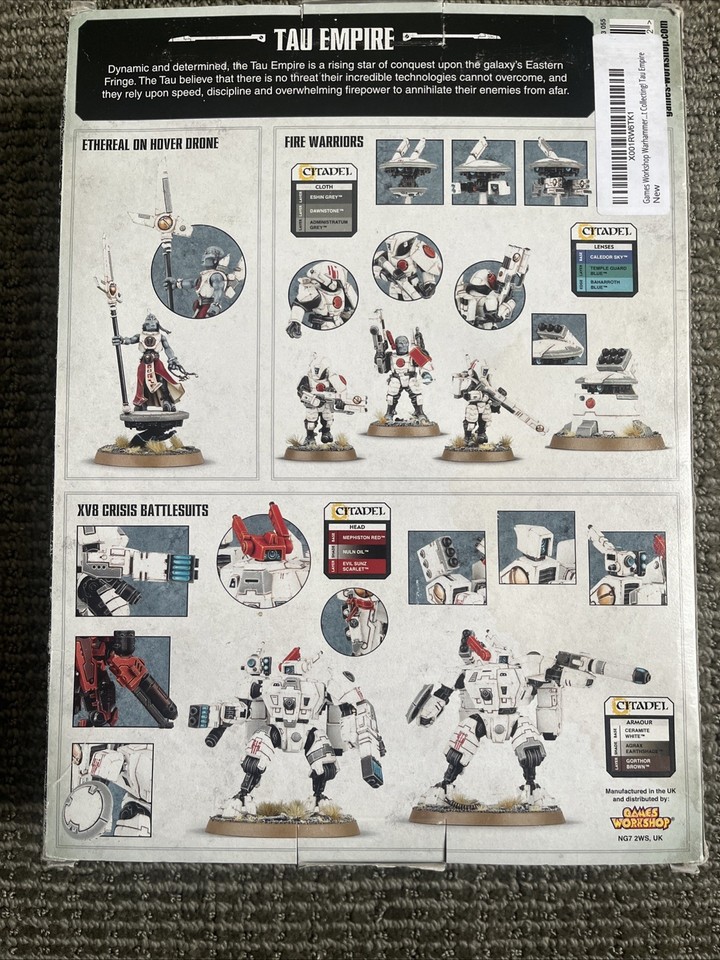 Warhammer 40k Tau Empire Start Collecting New In Box - Games Workshop ...