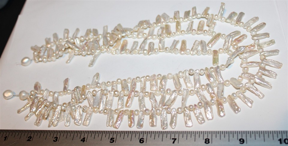 Beautiful strands of freshwater pearls for making a Necklace Lot#340 | eBay