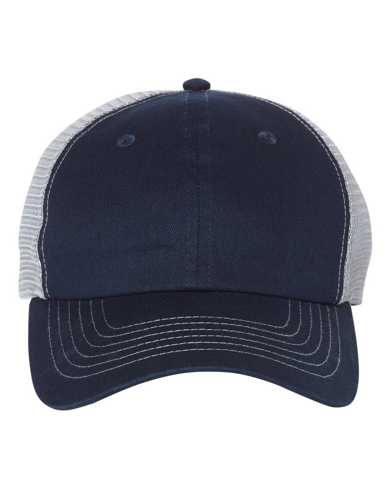 Sportsman Contrast Stitch Mesh Cap 3100 Trucker Baseball Hat 16 Colors ...
