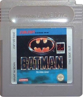 Batman The Video Game - Nintendo Game Boy Gameboy Action Platformer ...