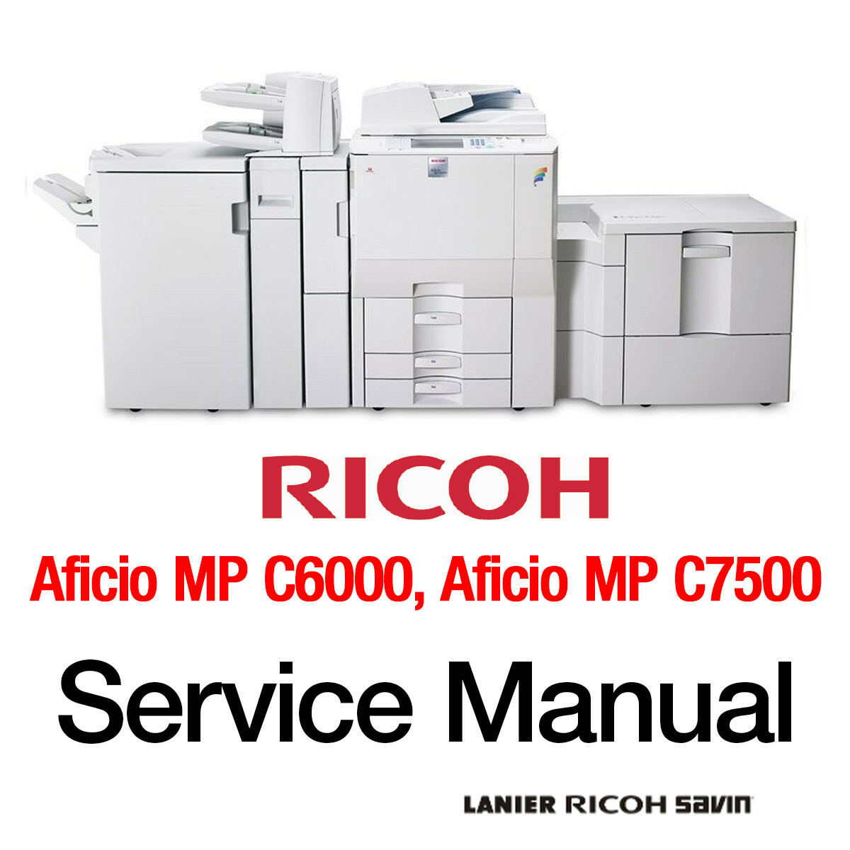 RICOH Aficio MP C6000, Aficio MP C7500 Service & Parts Manual | eBay