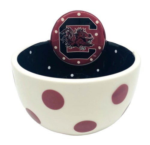 South Carolina Gamecocks Coton Colors Ceramic Embellishment Bowl-New | eBay