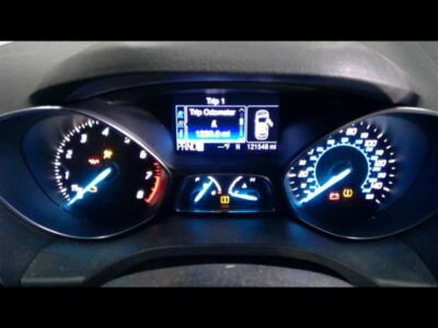 Speedometer Cluster Thru 12/02/12 With Message Center Fits 13 ESCAPE ...